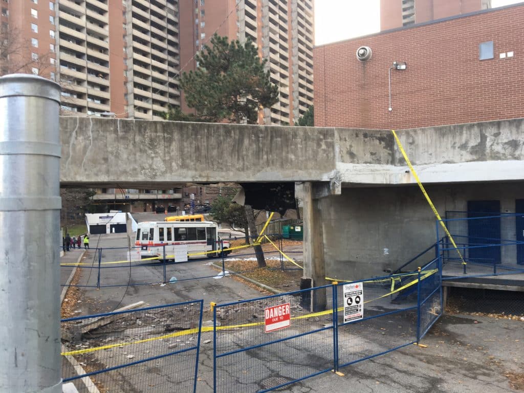 Collapsed Crescent Town walkway means major inconvenience for school ...