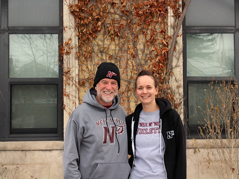 Neil McNeil's father and daughter coaching duo are on the same track ...