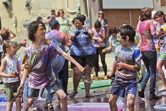 Paint fight! – Beach Metro Community News