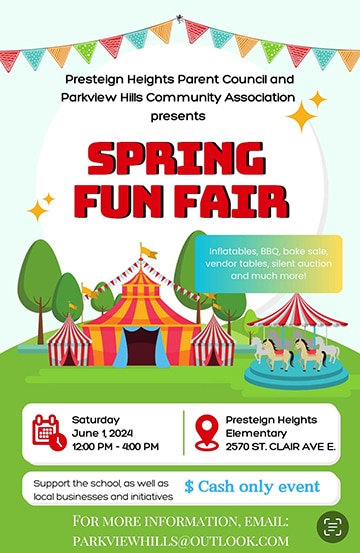 Parkview Hills community set to host Spring Fun Fair on afternoon of ...