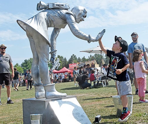BuskerFest and Bark in the Park continue today in Woodbine Park as ...