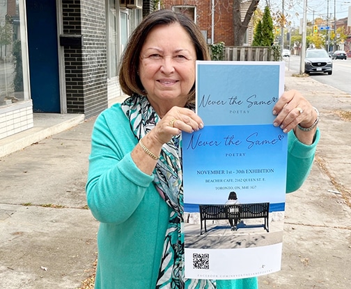 Never the Same photo and poetry exhibit on display at The Beacher Cafe ...