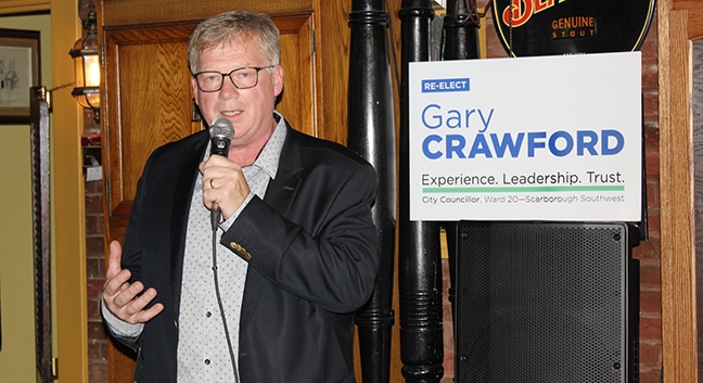 Gary Crawford returned as councillor for Scarborough Southwest in tight ...