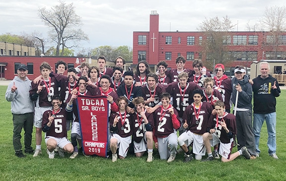Neil McNeil wins city championships in track and field, lacrosse and ...